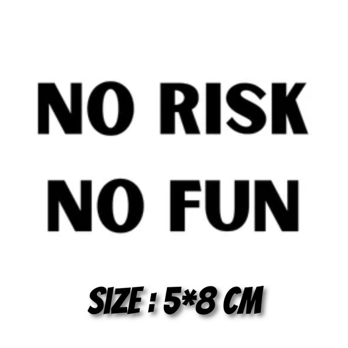 NO Risk NO Fun - Ink Click